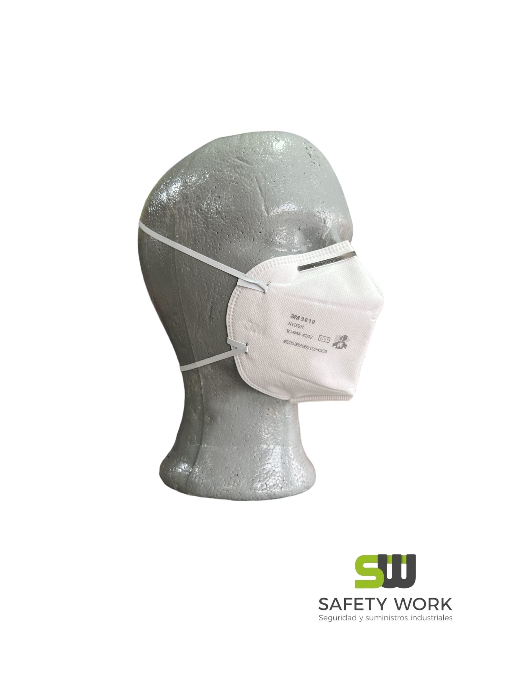 RESPIRADOR N95 LIBRE MANTENIMIENTO 9010 3M CJ 50 UN | SW Safety